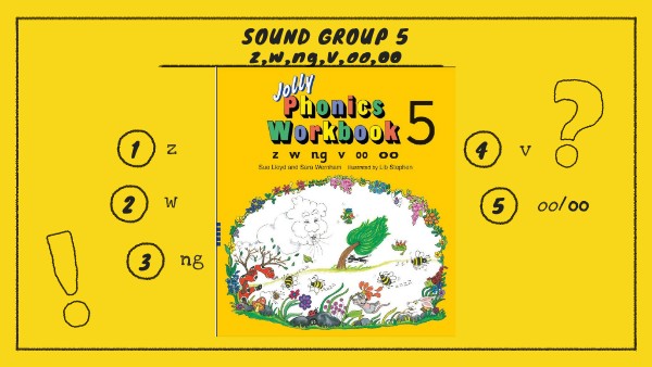 JOLLY PHONICS SOUND BOOK 5