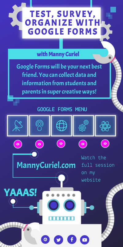 Test, Survey, Organize with Google Forms | Genially