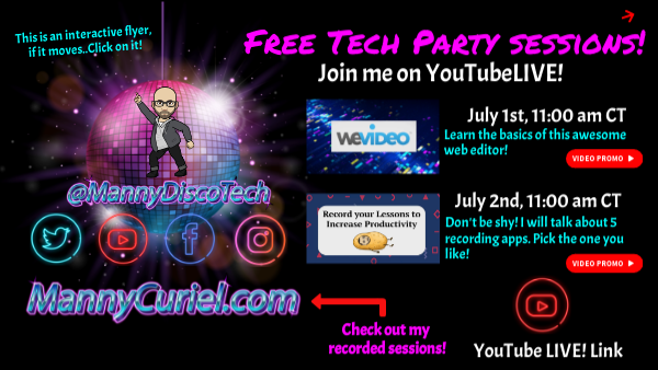 Manny YouTube sessions