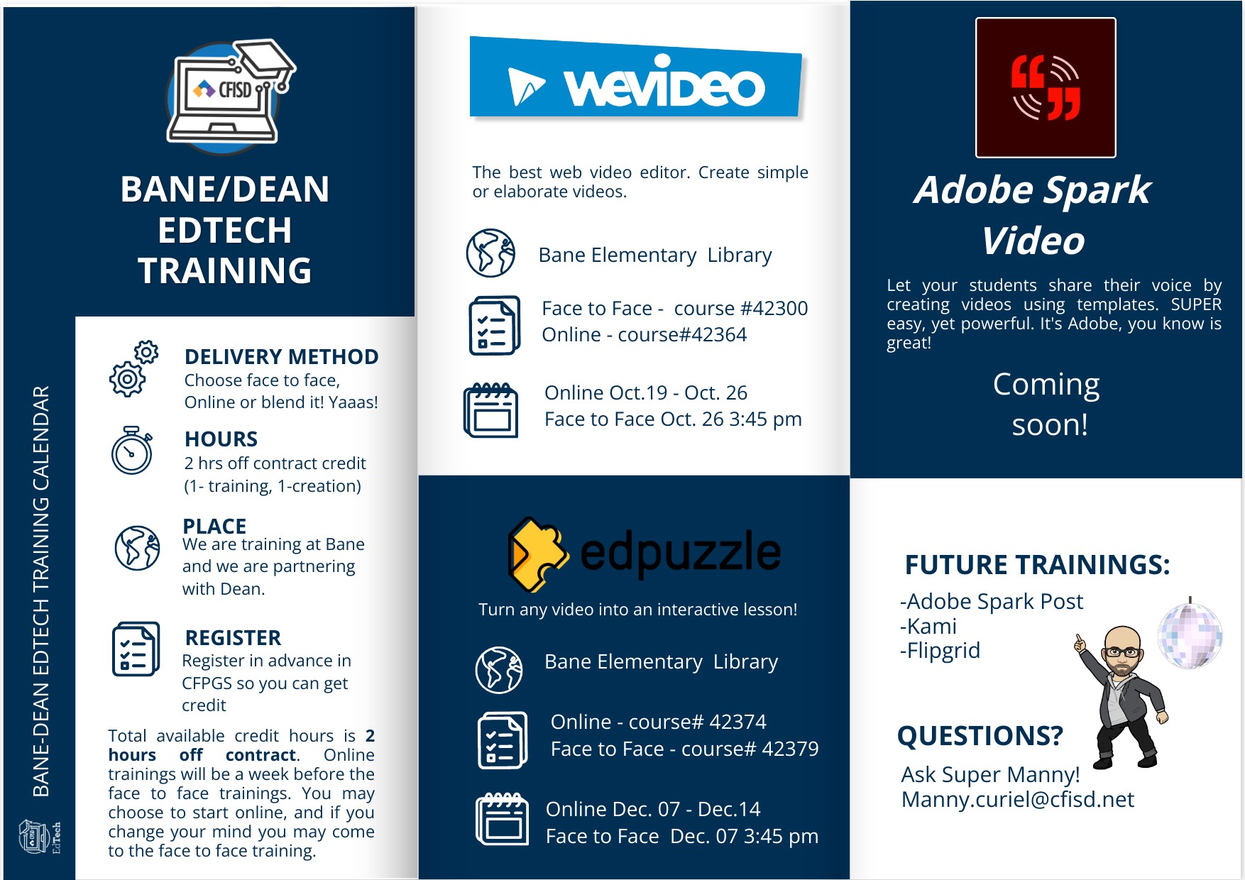 Bane EdTech Flyer | Genially