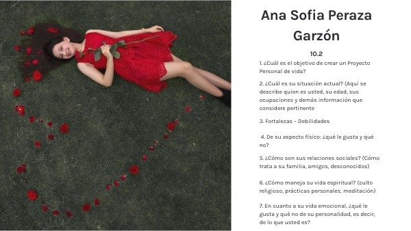 ANA SOFIA PERAZA GARZON PROYECTO DE VIDA
