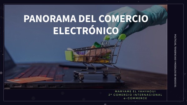 PANORAMA DEL COMERCIO ELECTRÓNICO