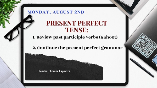 Present Perfect GRAMMAR | Genially