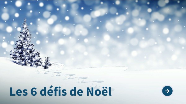 Les 6 défis de Noël P4