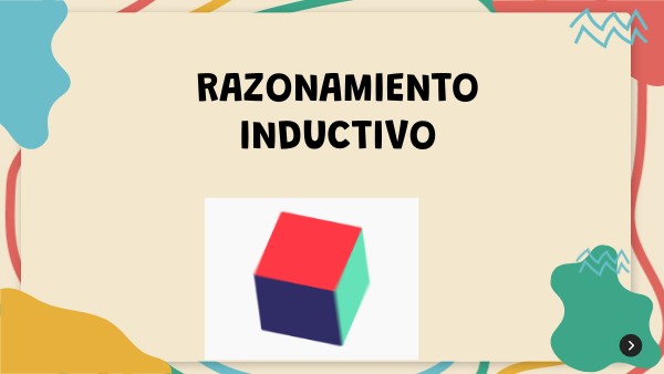 RAZONAMIENTO INDUCTIVO | Genially