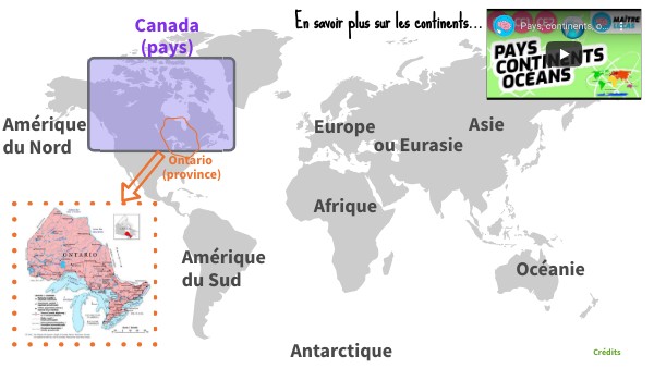 L'Ontario - Ses villes | Genially