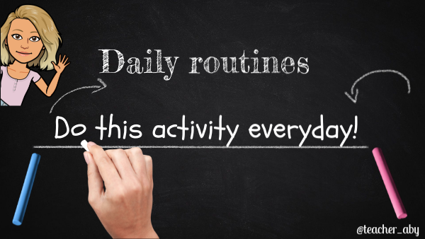 DAILY ROUTINES | Genially