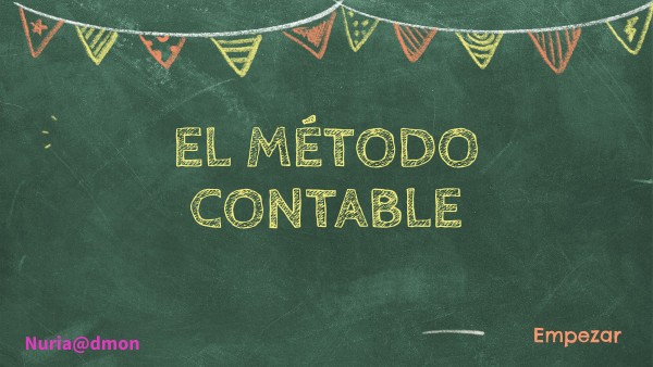 La contabilidad: el método contable | Genially
