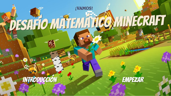 DESAFÍO MATEMÁTICO MINECRAFT | Genially