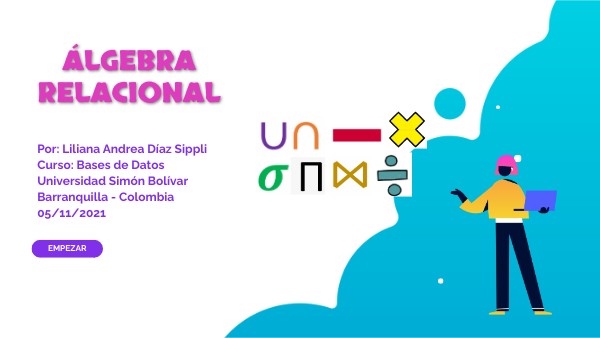 PRESENTACIÓN ÁLGEBRA RELACIONAL