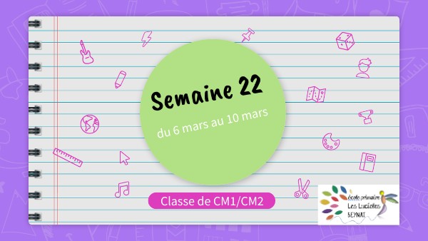 Semaine 22 | Genially