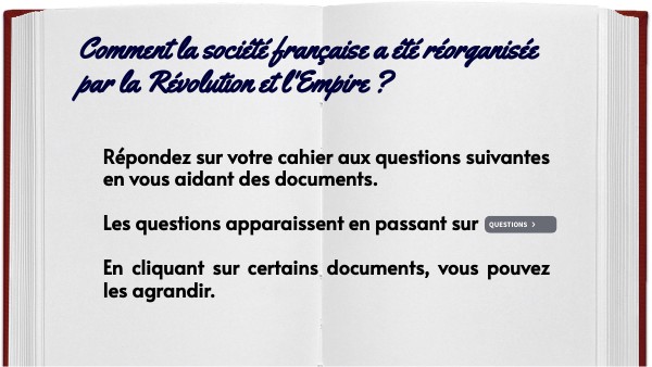 La société transformée par la Révolution et l'Empire