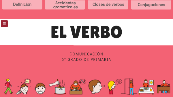 El verbo 6° grado | Genially
