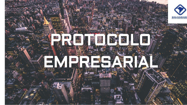 PROTOCOLO EMPRESARIAL