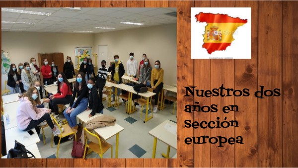 Deux ans en section euro... | Genially