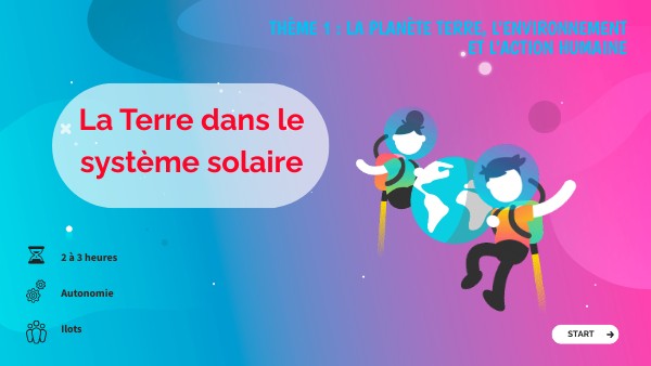 5e- La Terre dans le système solaire | Genially