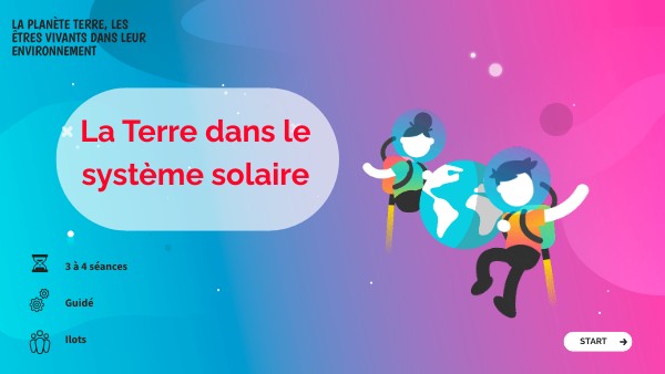 6e- La Terre dans le système solaire | Genially