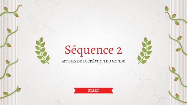 séquence création du monde | Genially