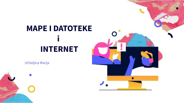Mape/datoteke/internet | Genially