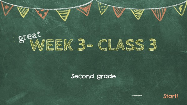 WEEK 3- CLASS 3 | Genially
