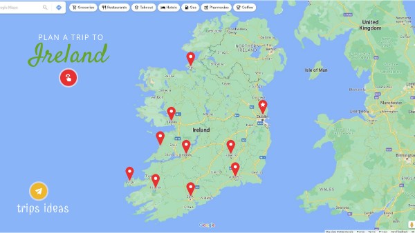 Plan a trip to Ireland | Genially