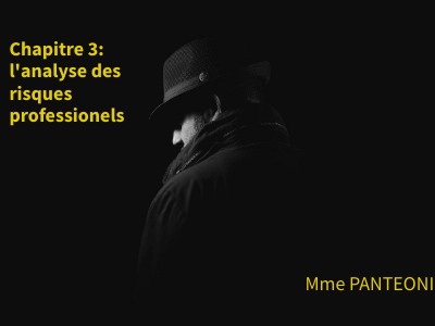 L'ANALYSE DES RISQUES PROFESSIONNELS | Genially