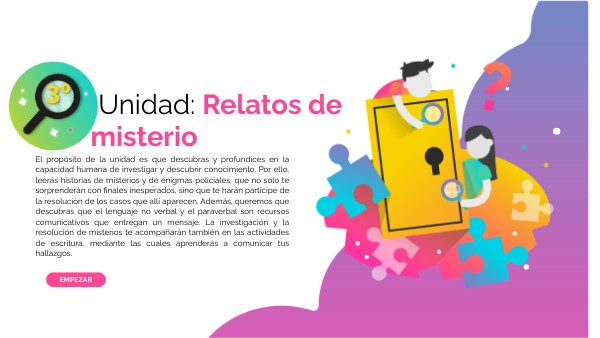 3º Unidad Relatos de misterio | Genially