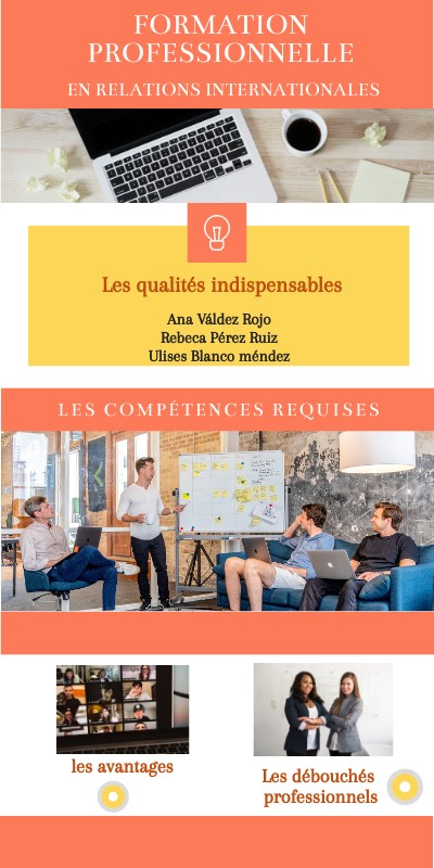 Affiche qualités/compétences de mon métier | Genially