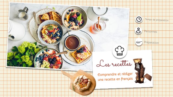 Pour préparer une recette de cuisine FLE | Genially