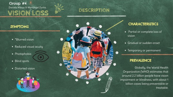 Vision loss group 4 | Genially