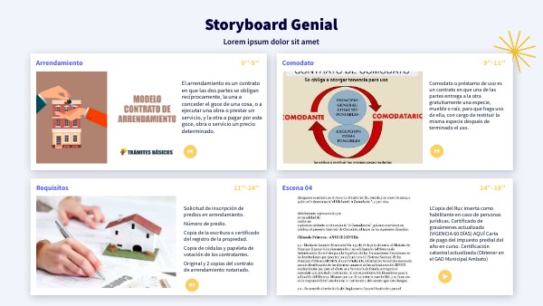 STORYBOARD GENIAL | Genially