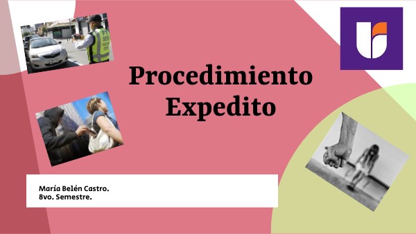 Procedimiento Expedito | Genially