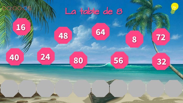 Table de Multiplication par 8 | Genially
