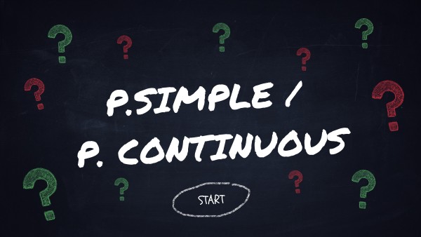 Present simple / Present continuous | Genially