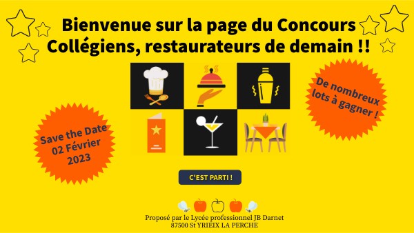 Présentation concours collégiens | Genially