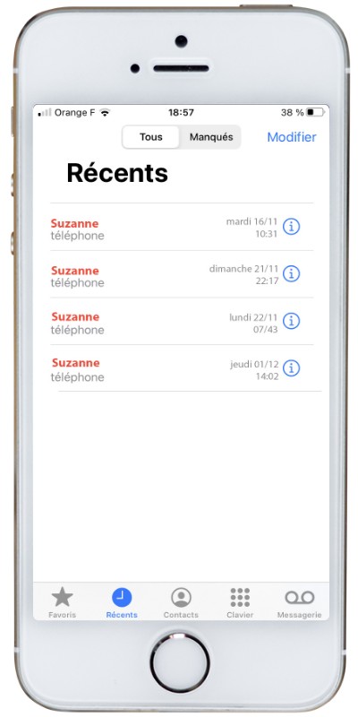 Dans le smartphone de Louis | Genially
