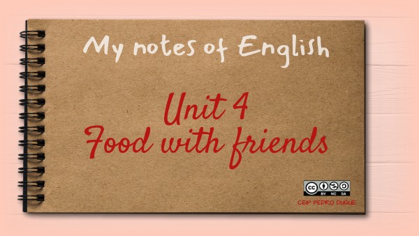 Unit 4: Food with friends | Genially