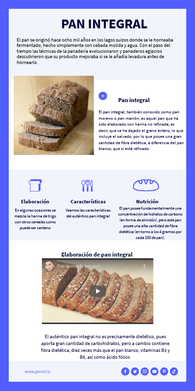 Pan integral | Genially