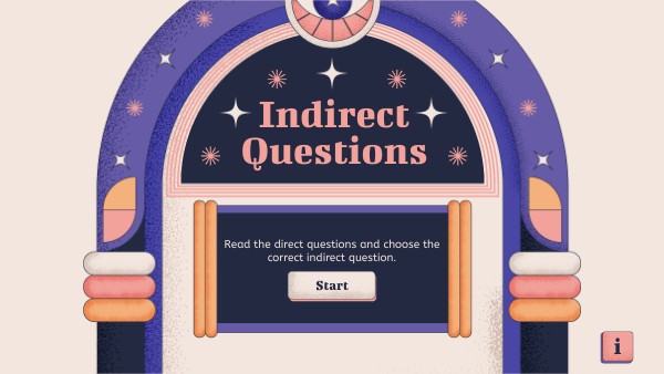 Indirect questions in simple present | Genially