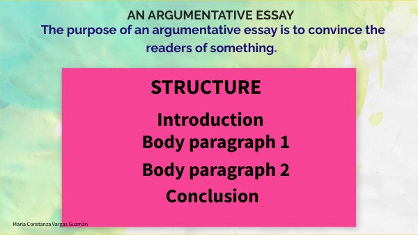 Argumentative Essay