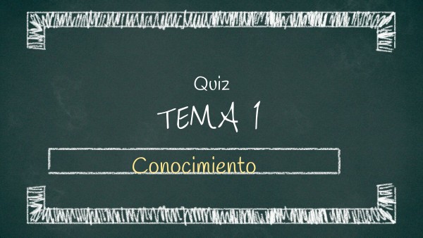 QUIZ CONOCIMIENTO | Genially