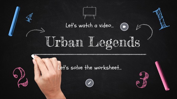 Past Simple & Continuous: Urban Legends