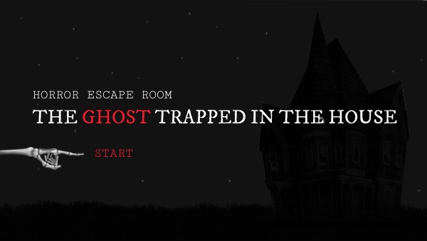 (Year 2)HORROR ESCAPE ROOM-THE GHOST TRAPPED IN THE HOUSE