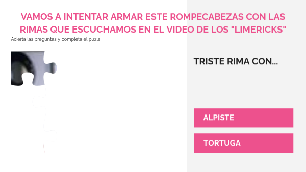 LOS LIMERICKS Y LAS RIMAS | Genially