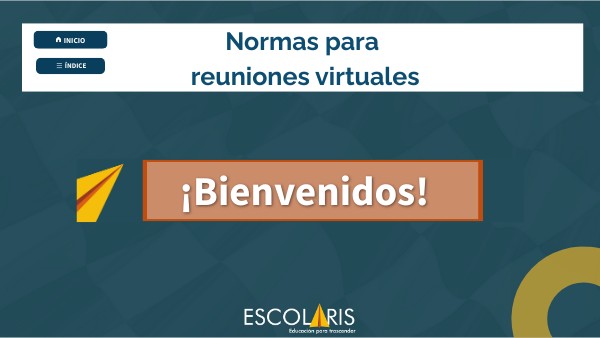 Bach - Normas para reuniones virtuales Escolaris | Genially