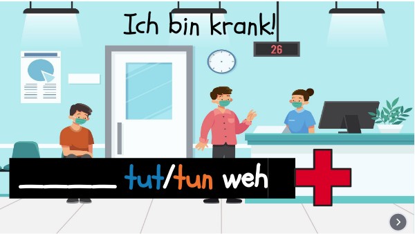 S3 German Illnesses | Genially