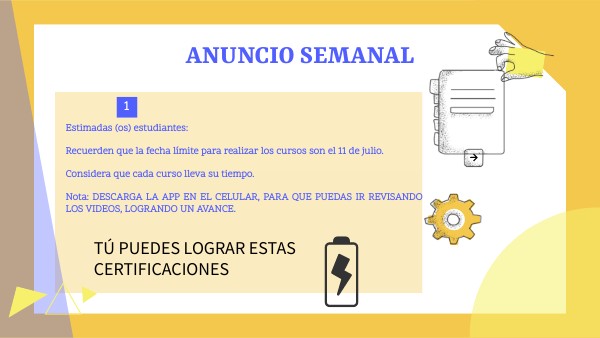 Anuncio sem | Genially