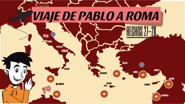 viaje de Pablo a Roma | Genially
