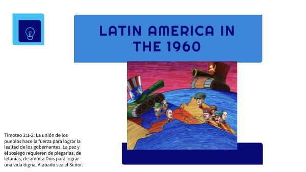 América Latina en 1960