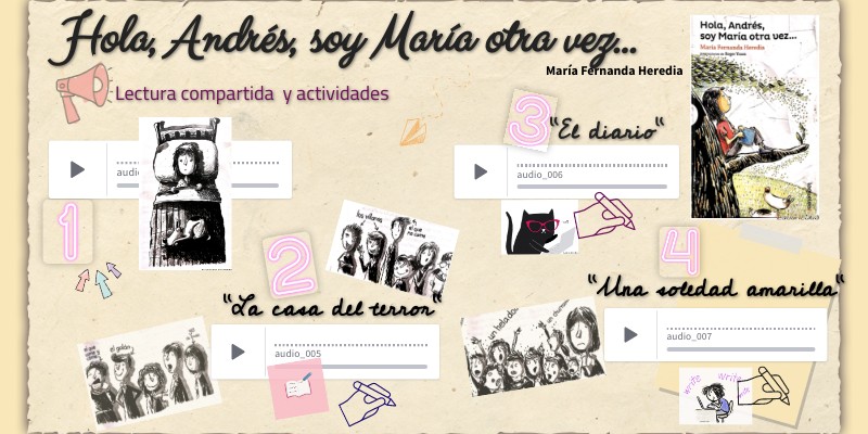 Novela Hola, Andrés, soy María otra vez... | Genially